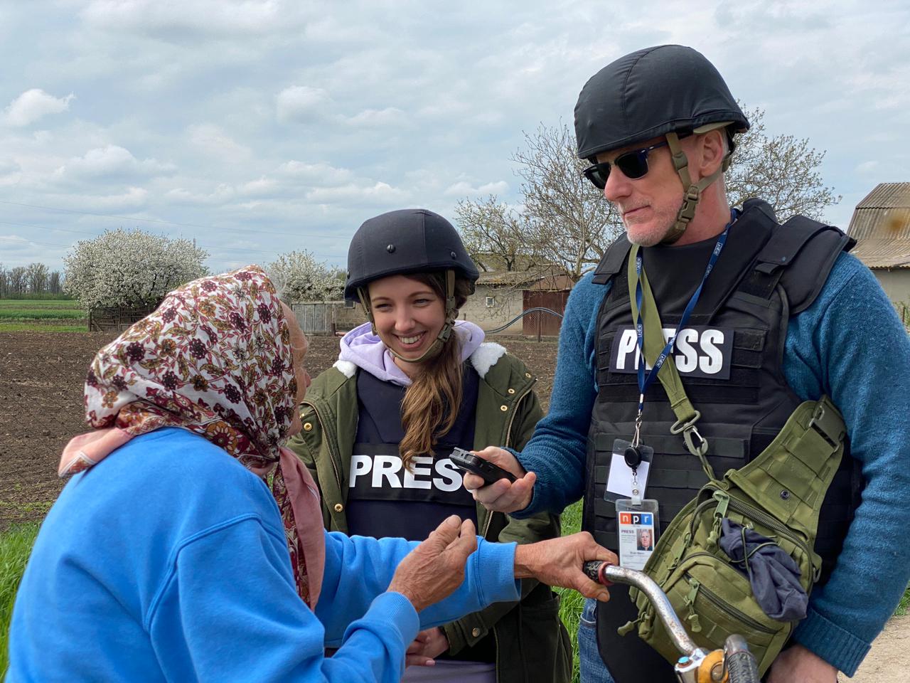 U.S. journalist in Ukraine injured in car crash while reporting on war