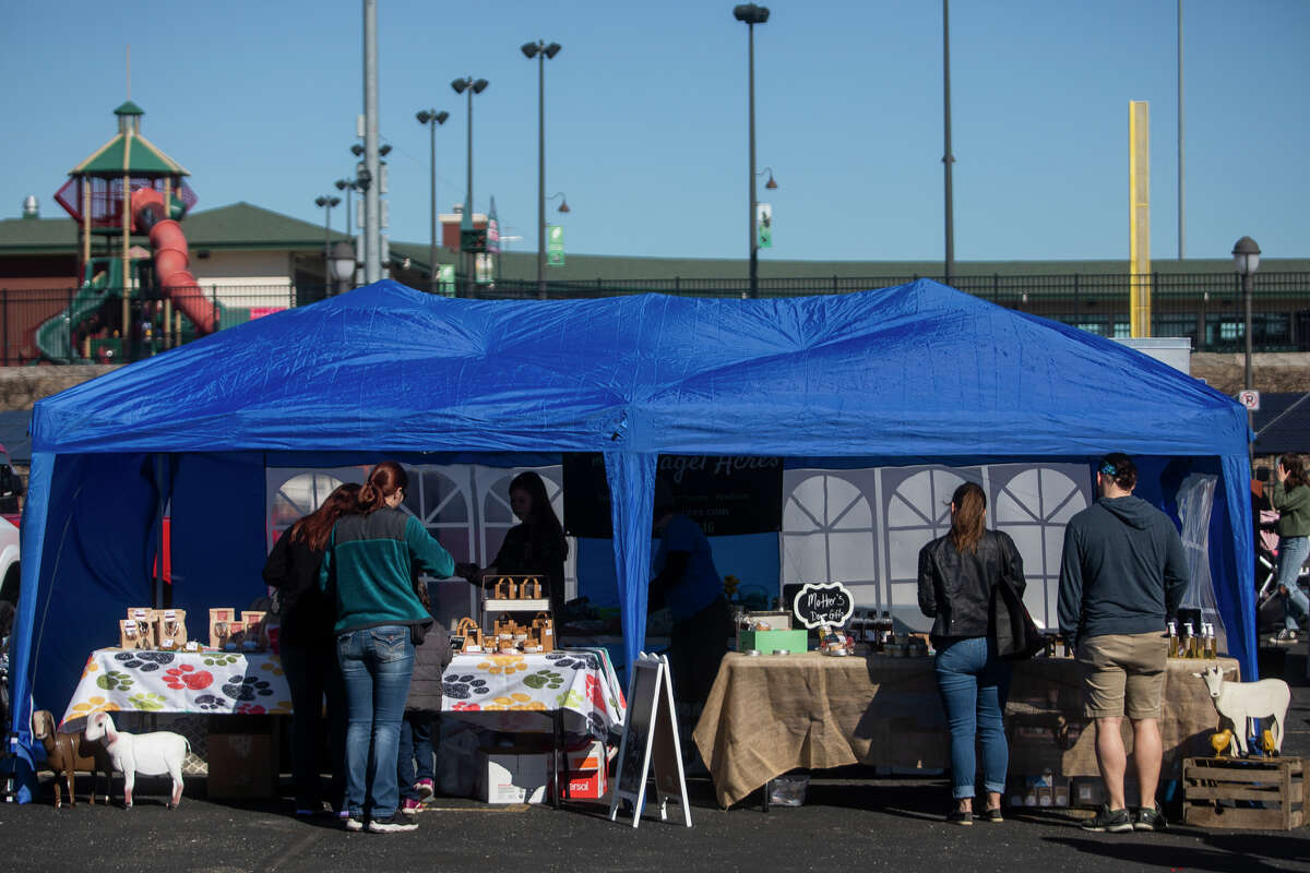SEEN: Midland Farmers Market reopens for the season at Dow Diamond