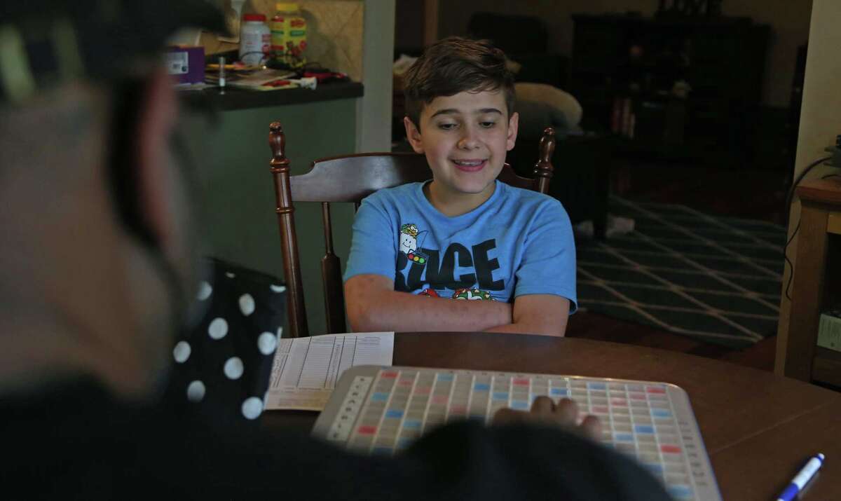 Scrabble star in two languages, S.A. boy with autism finds peace