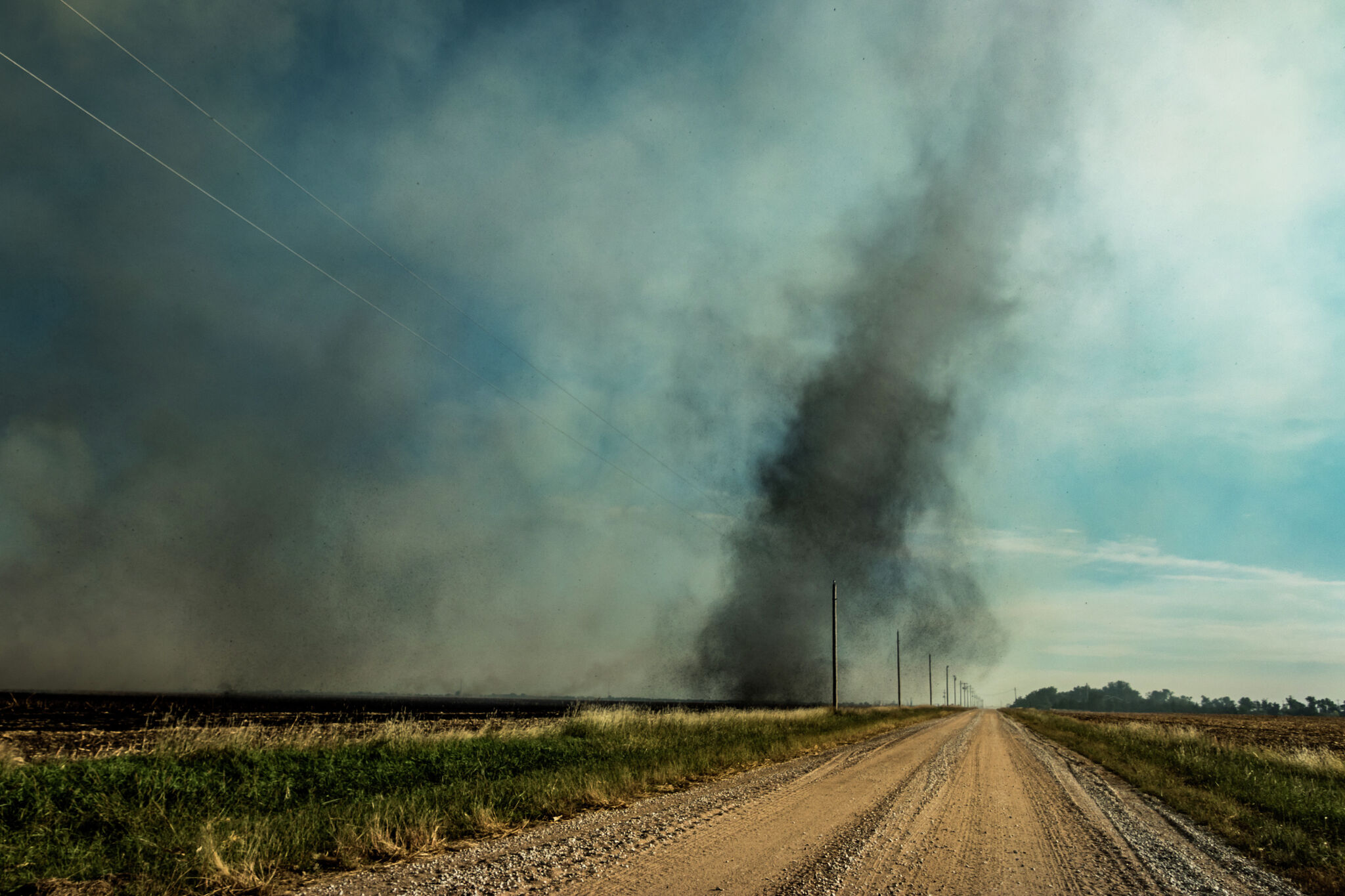 Watch: NWS Amarillo posts video of dust devil with 'unusual strength'