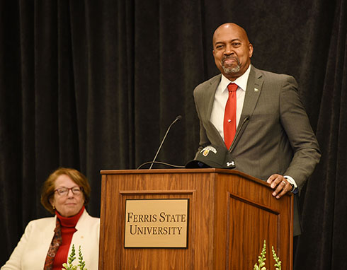 Bill Pink unanimously voted as next President of Ferris State University