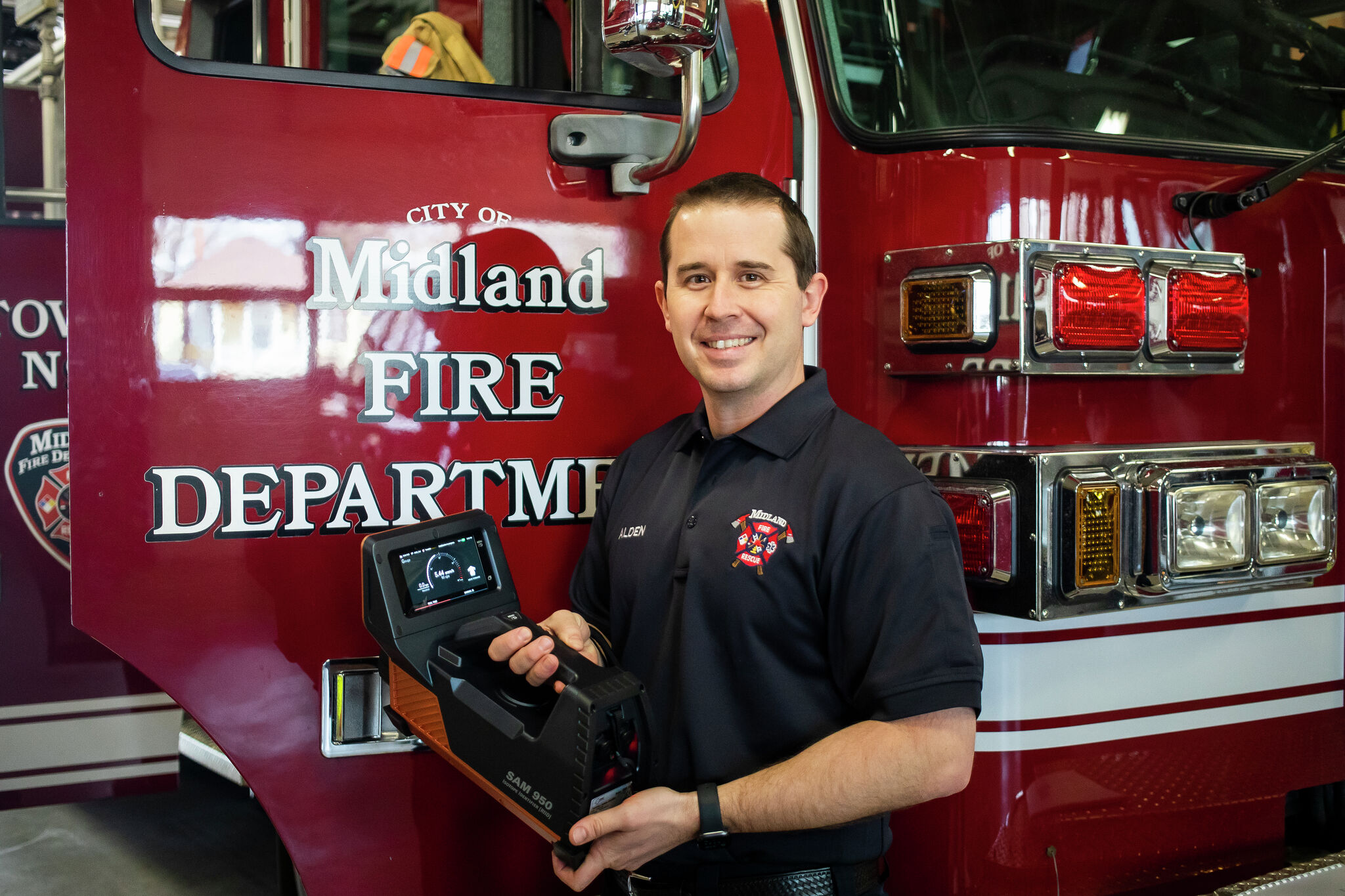 Midland Fire Department enhances their radiation detection with new ...