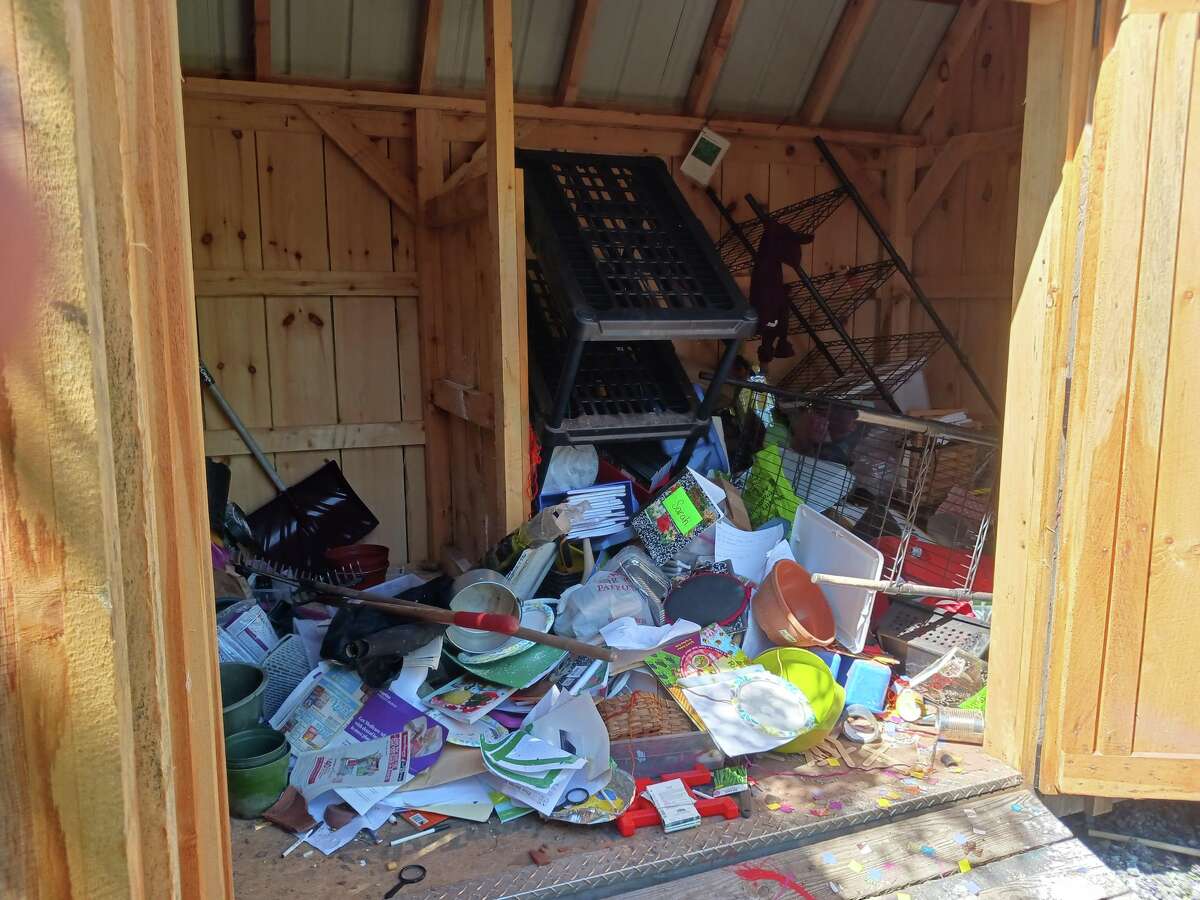 Community garden damaged by vandals