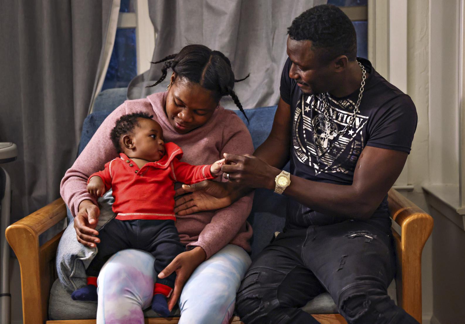 A family separated — together again