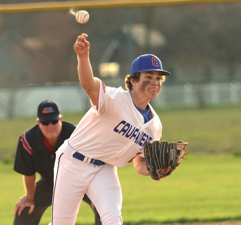 TUESDAY BASEBALL ROUNDUP: Cavaliers' Kufa no-hits Bulldogs