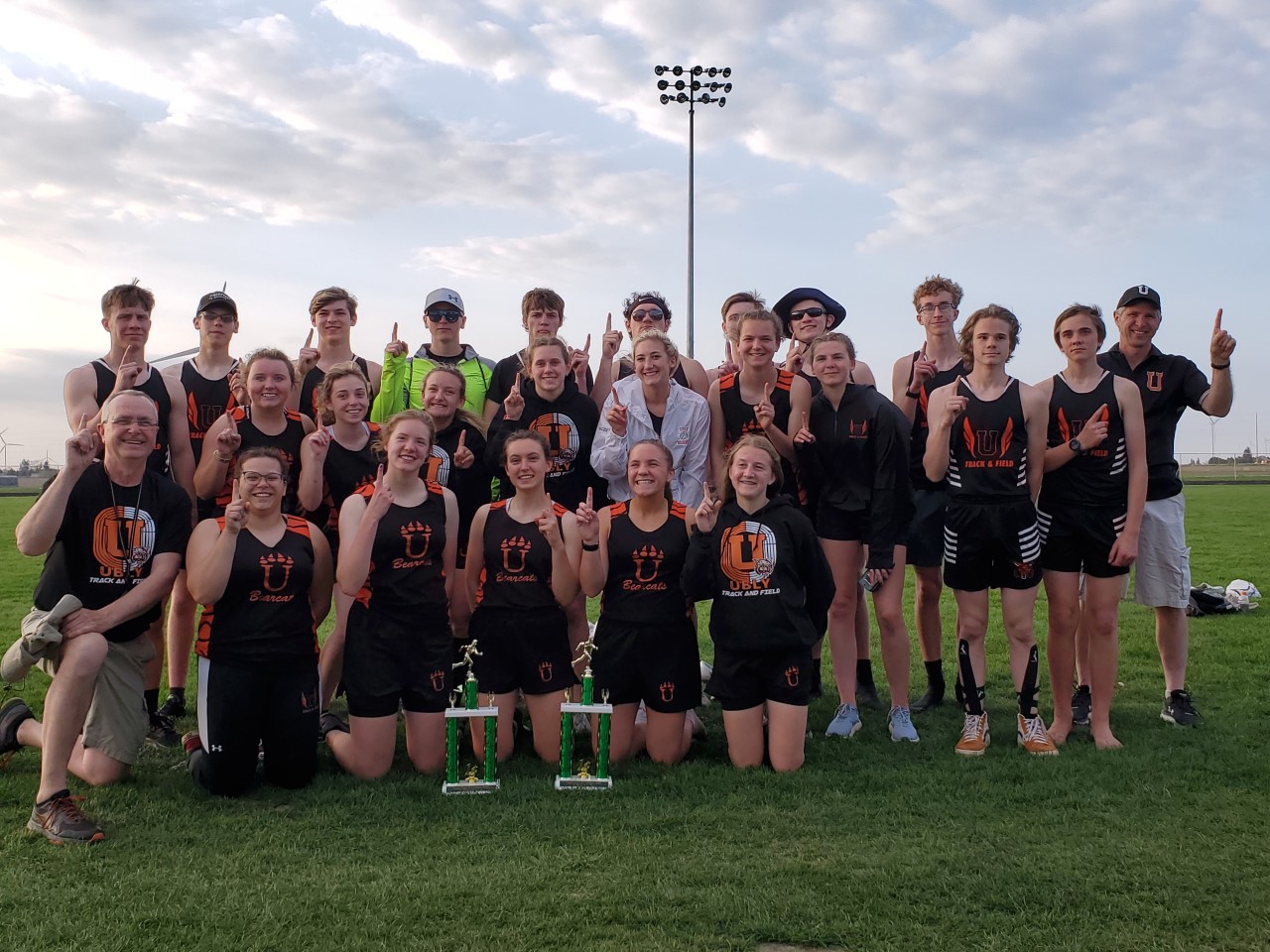Ubly boys, girls win Laker track invite
