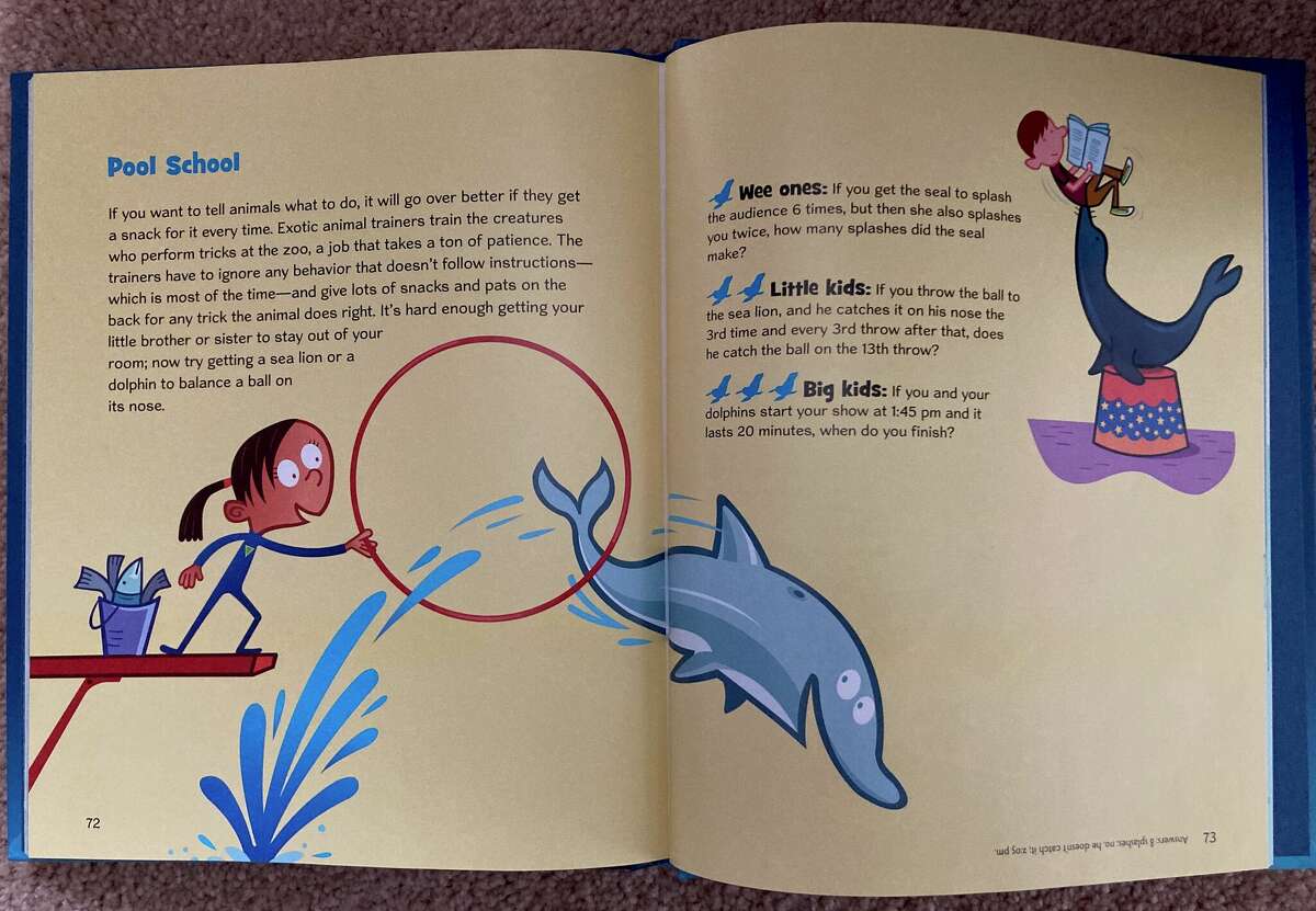 The Bedtime Math book series is a fun way to teach kids math