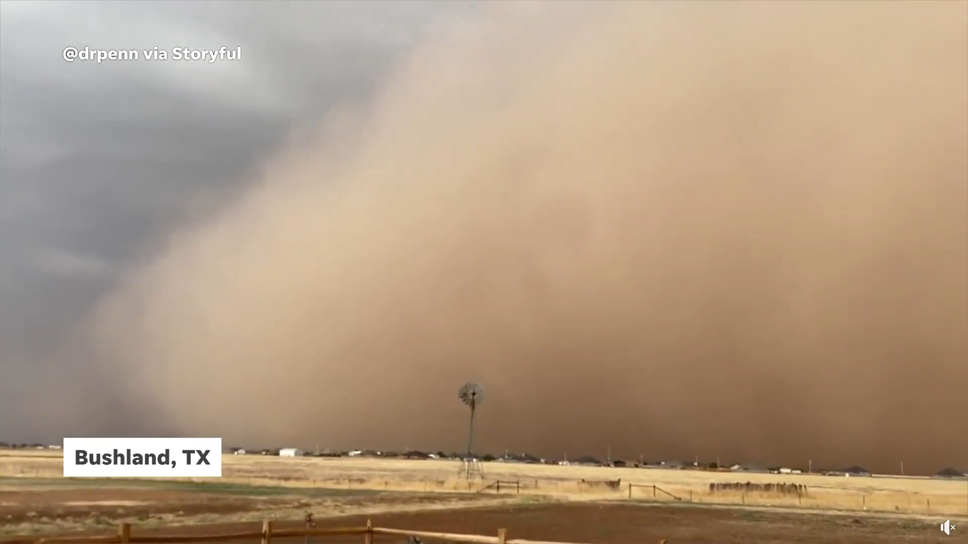 "Haboob" in Texas Panhandle