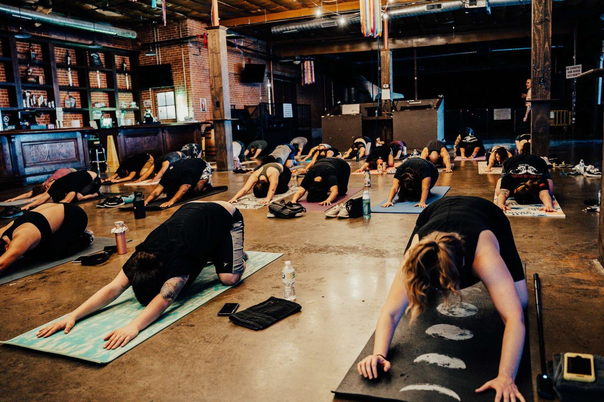 I tried and cried while practicing Emo Yoga in San Antonio