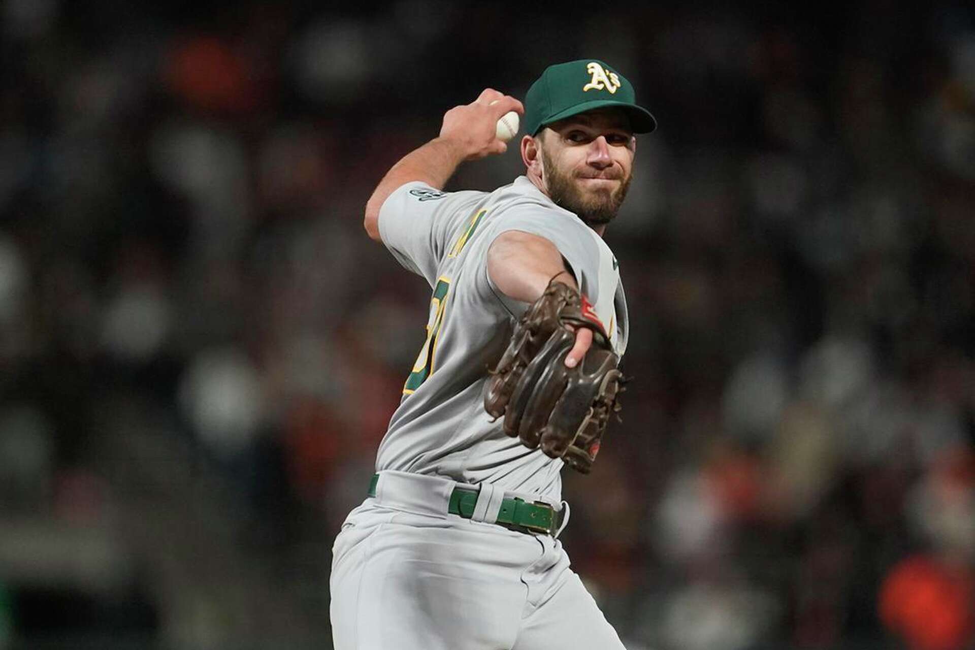How A’s reliever Sam Moll found his career-changing pitch