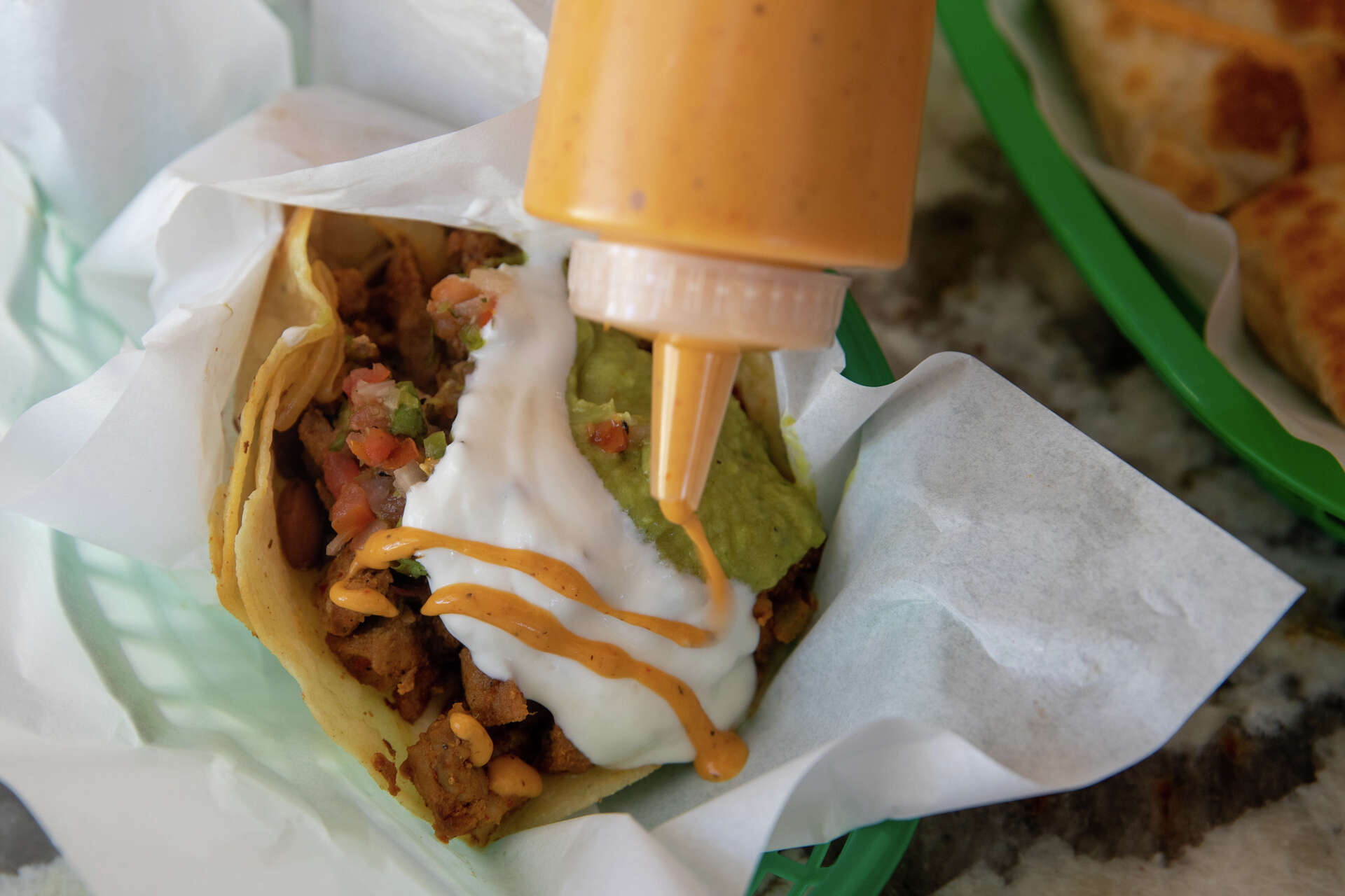 La Victoria Taqueria's orange sauce is a Bay Area obsession