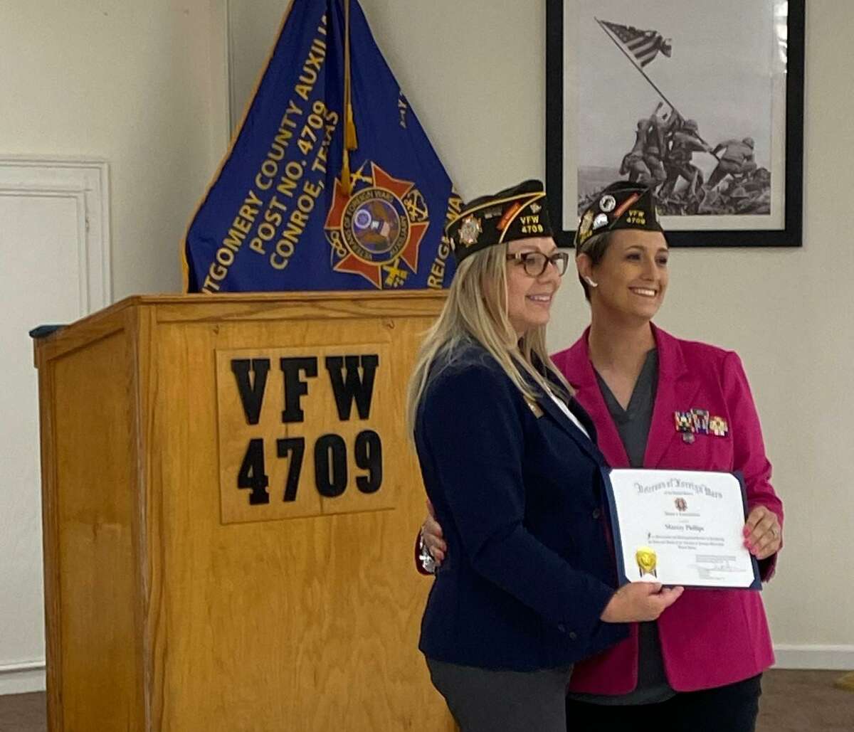 Conroe VFW names firefighter, teacher, medical first responder of the year