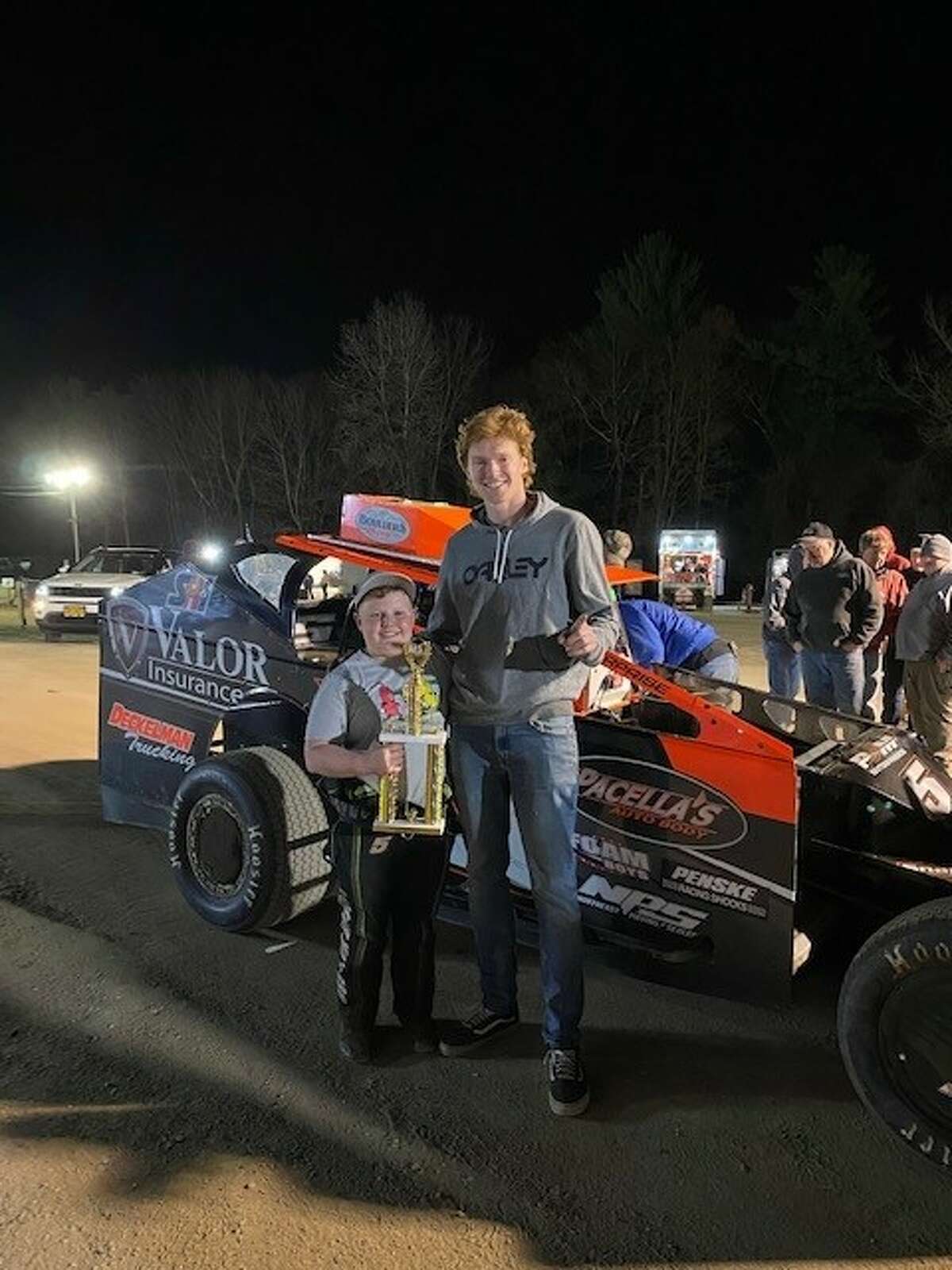 12-year-old Brock Pinkerous races to victory lane at Albany-Saratoga ...