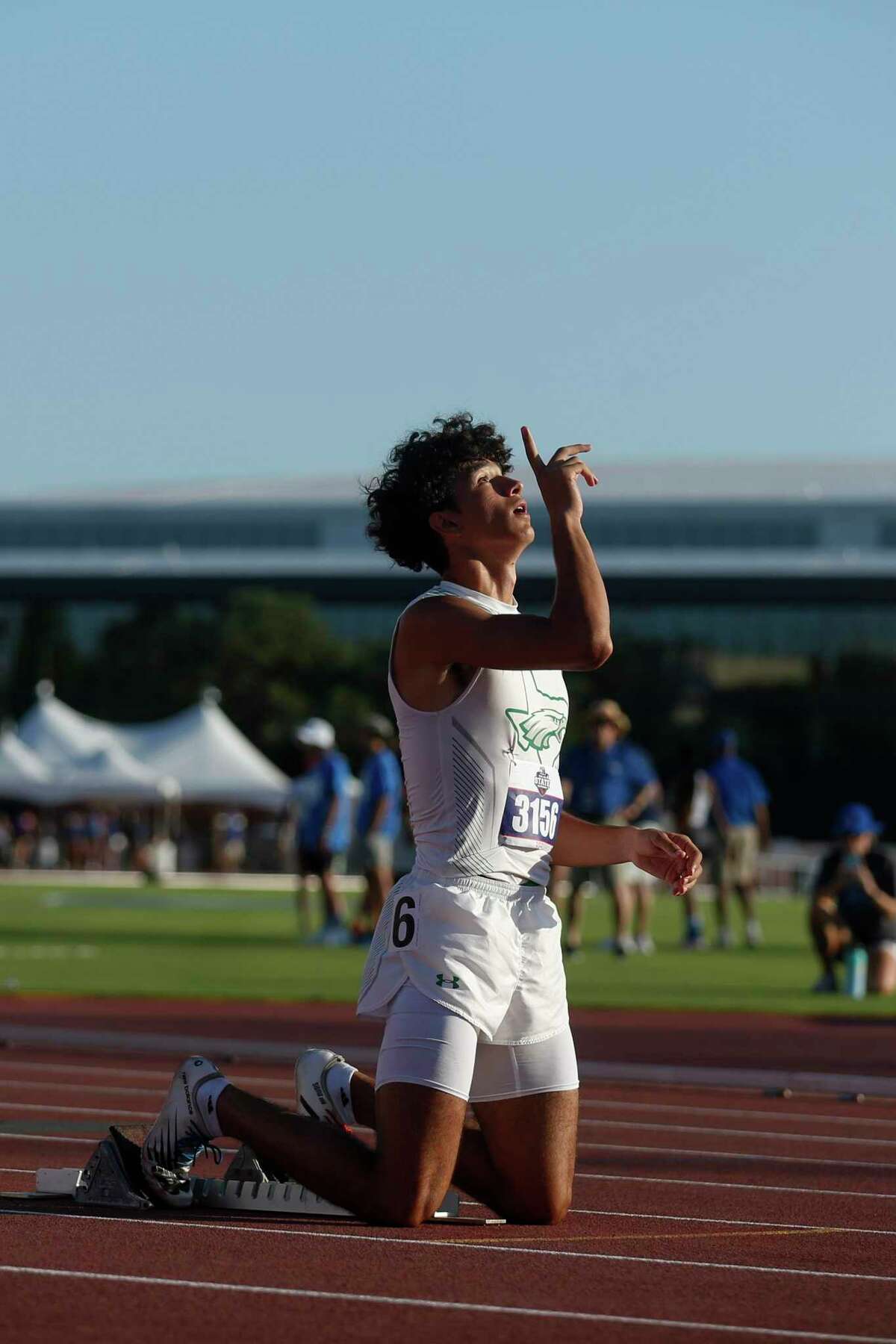 Randolph’s Taylor Nunez breaks out at state track