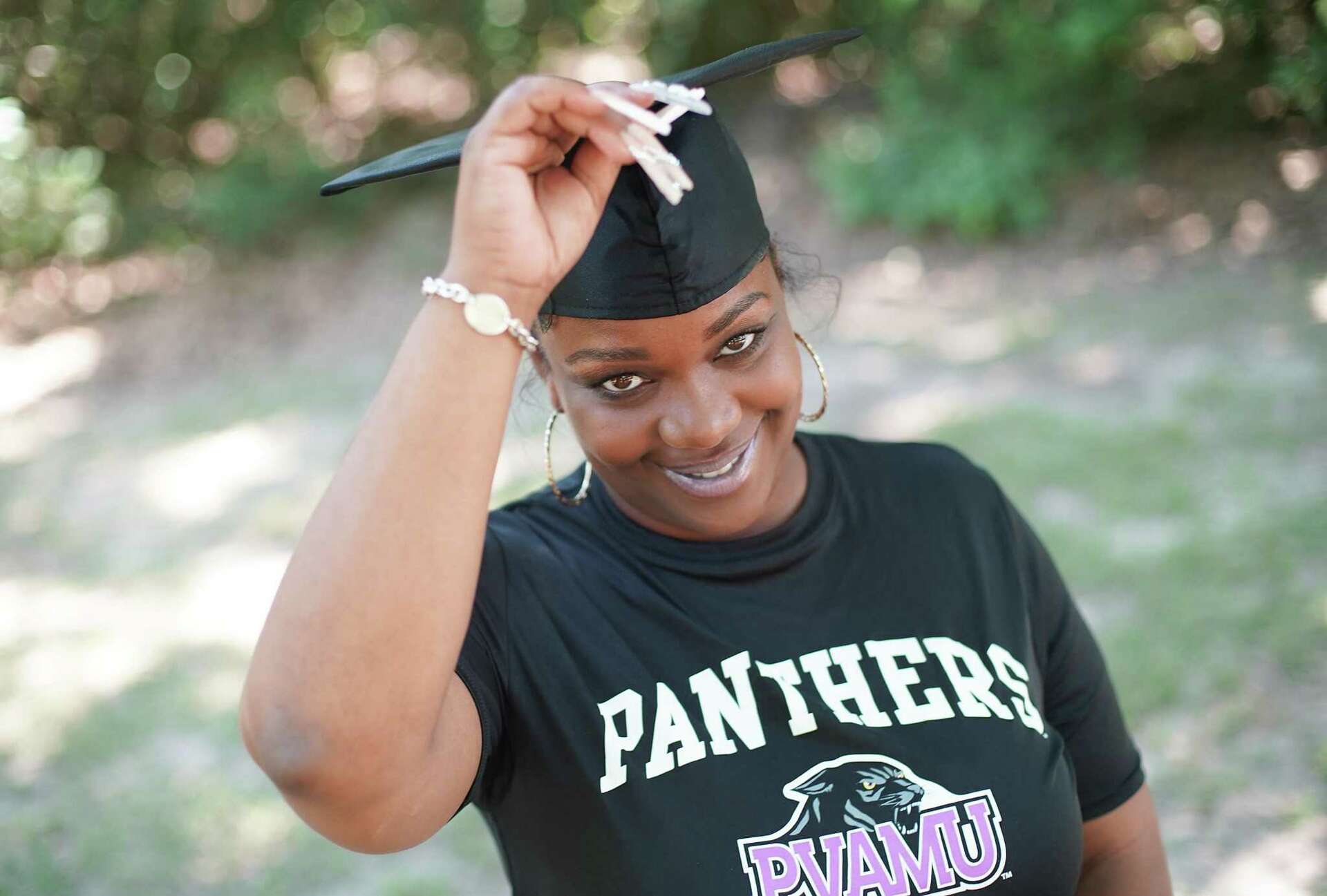 The pandemic cost her a job. It also gave her a degree.