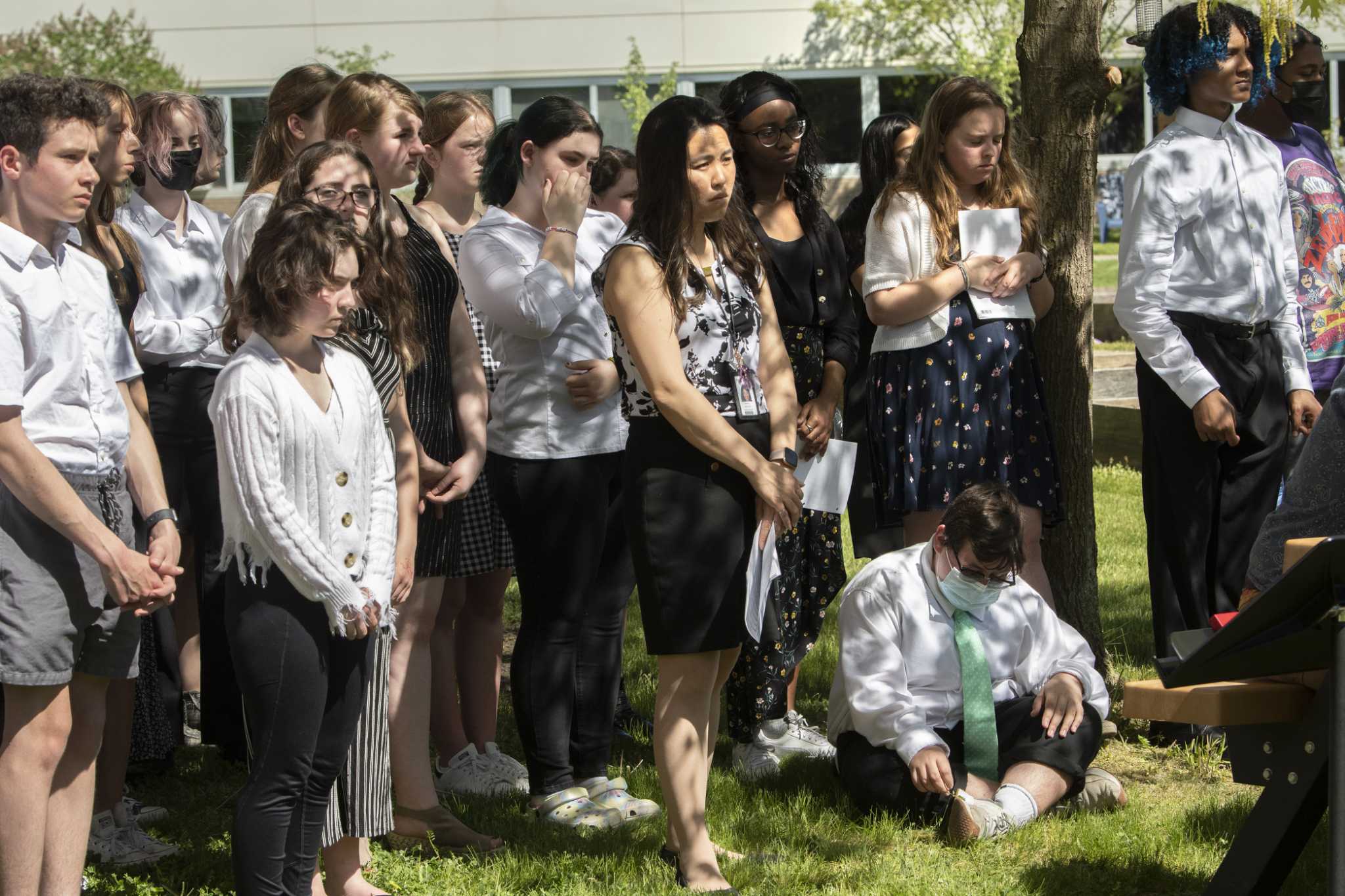 Missing teacher Meghan Marohn honored at Shaker High vigil