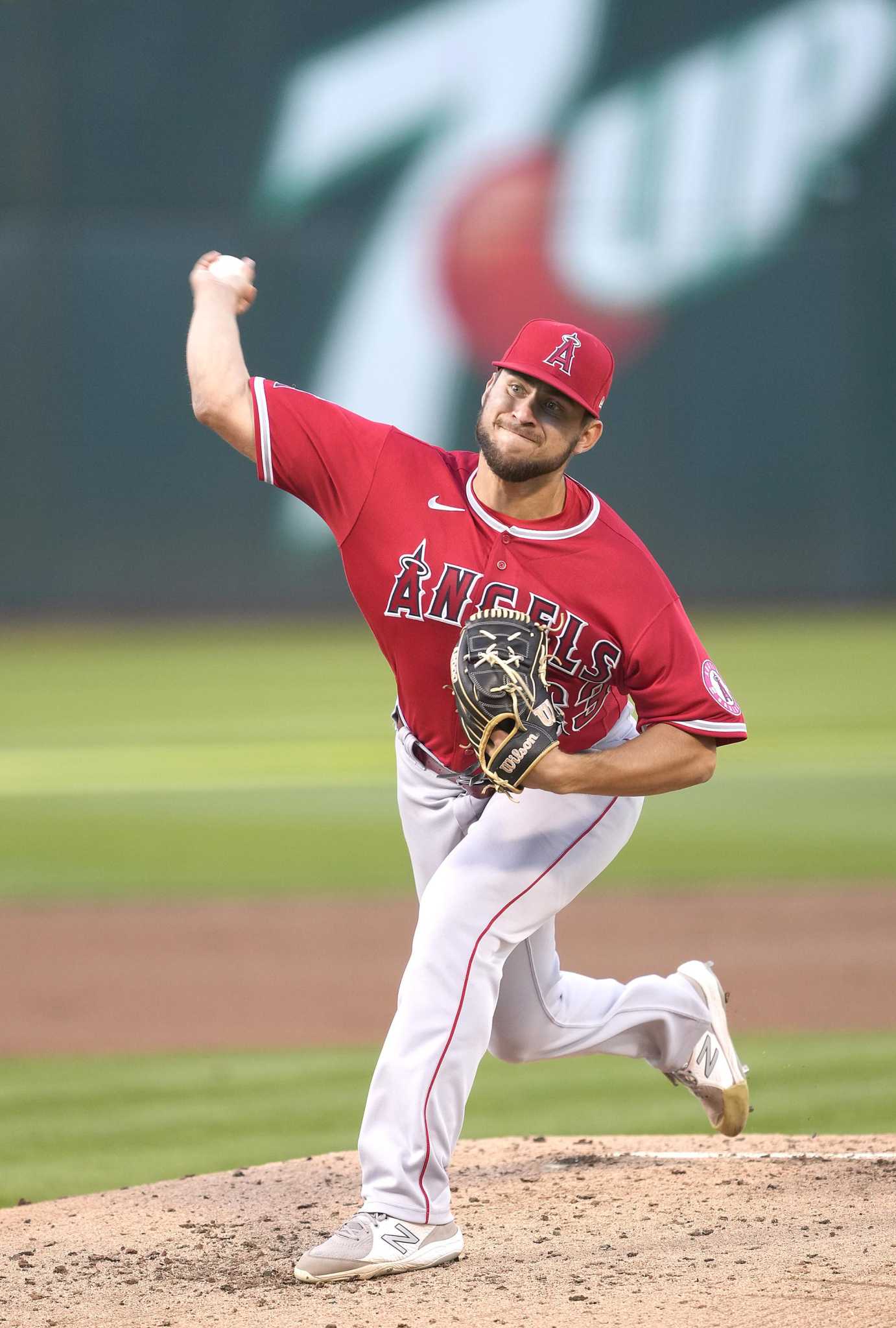 Angels silence A’s with rookie righty, relievers combining on two-hit ...