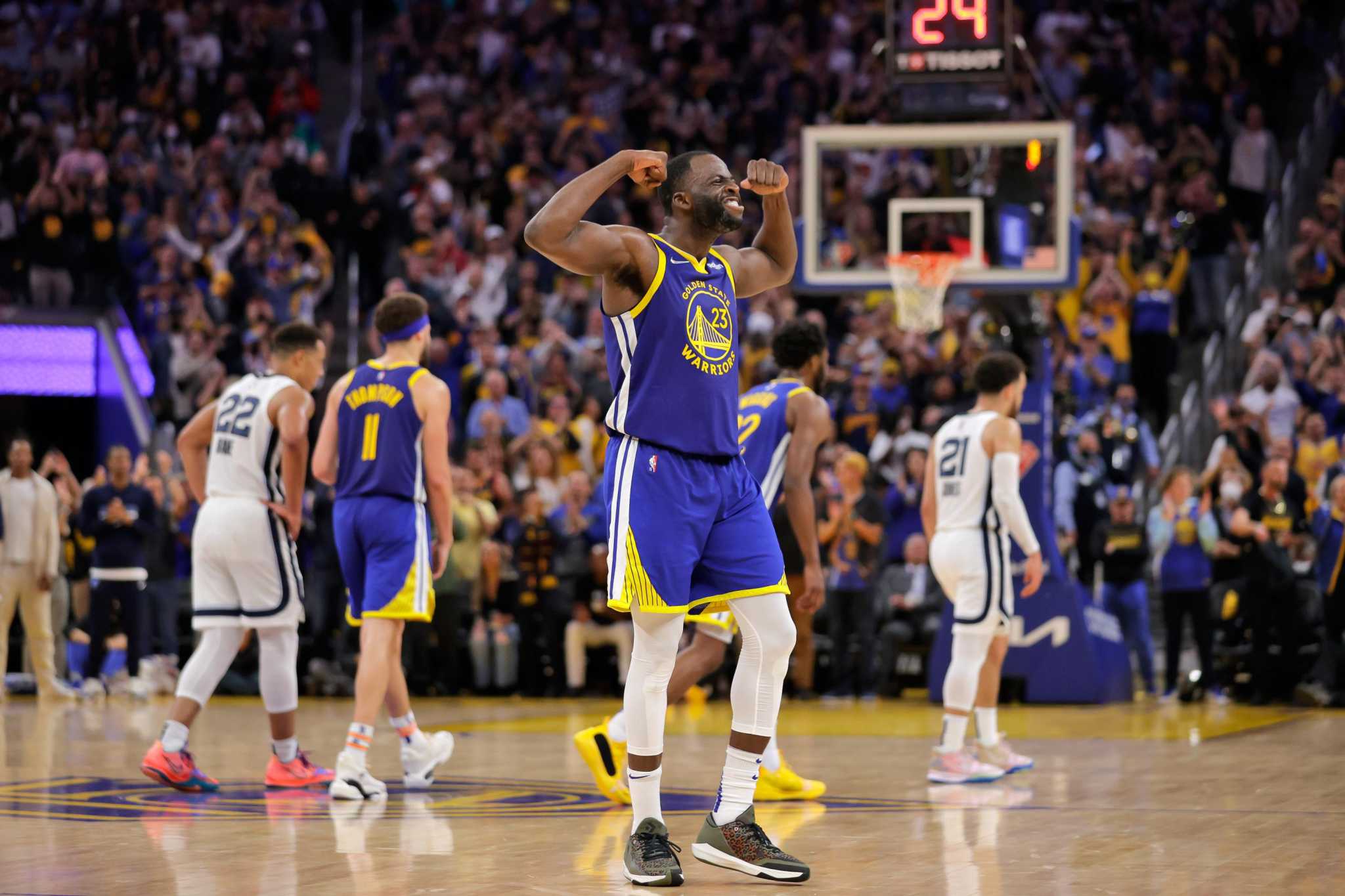 Warriors’ Draymond Green named to NBA All-Defensive Second Team