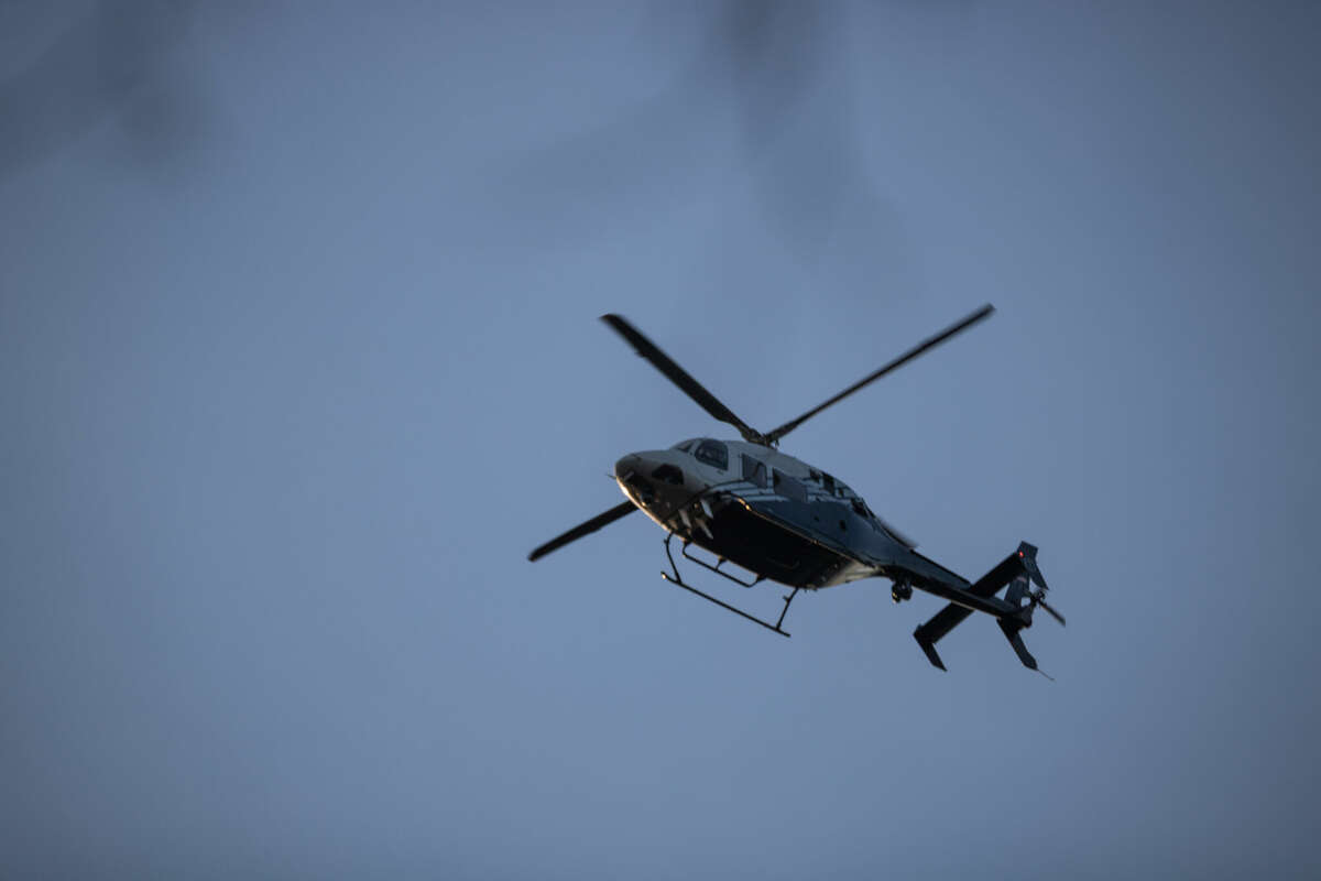 Why low-flying helicopters plan to patrol Manistee County