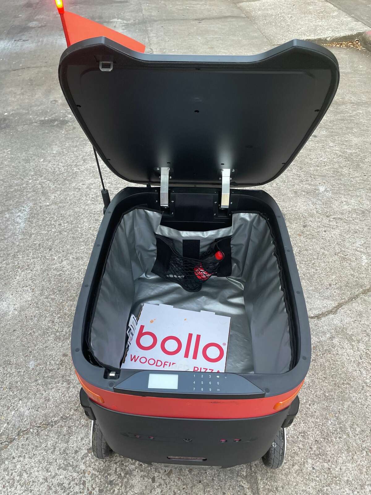 Here's how Coco the food delivery robot works in Houston