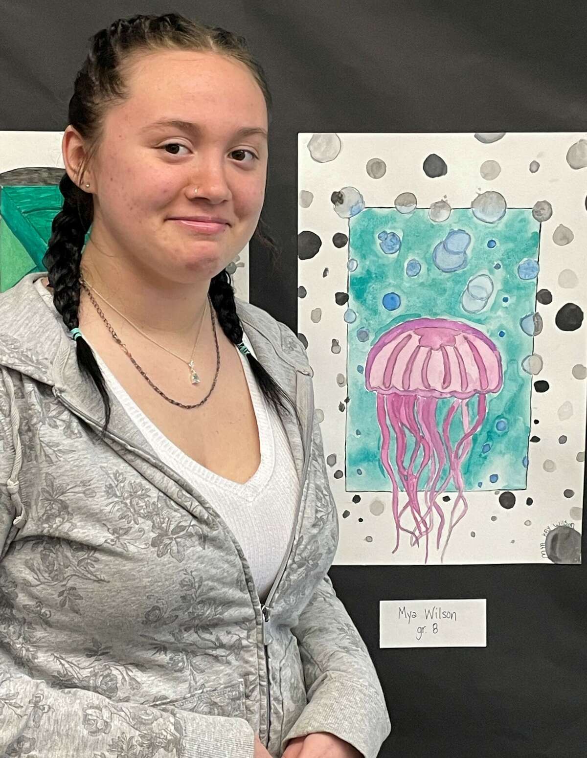 Brethren students' work featured in Kaleva Art Gallery exhibit after hiatus