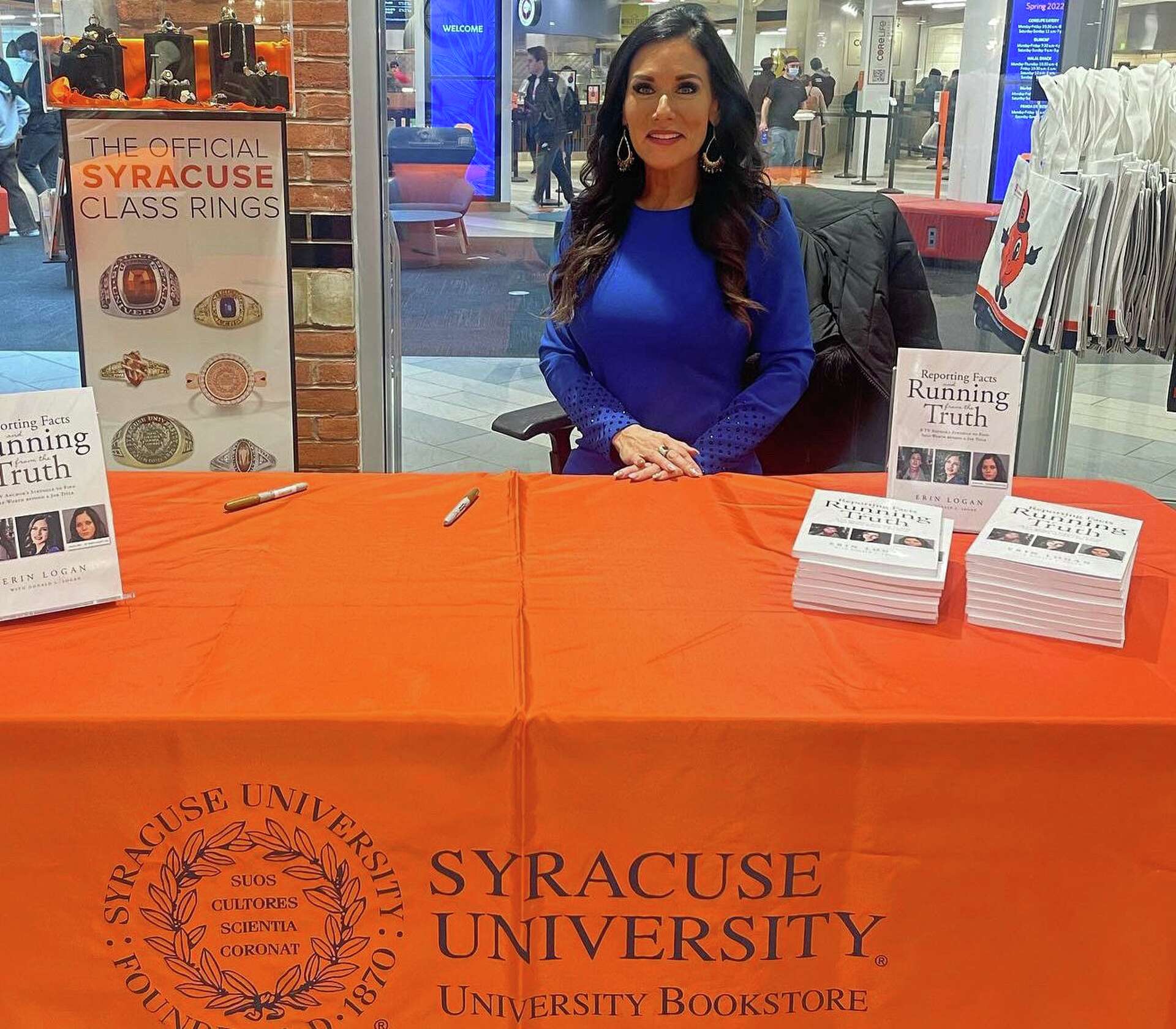 Former TV news reporter Branford’s Erin Logan doesn’t sugarcoat facts ...