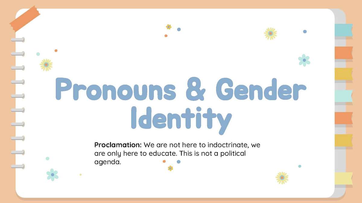 "All shapes, sizes and all genders," trans acceptance starts with education
