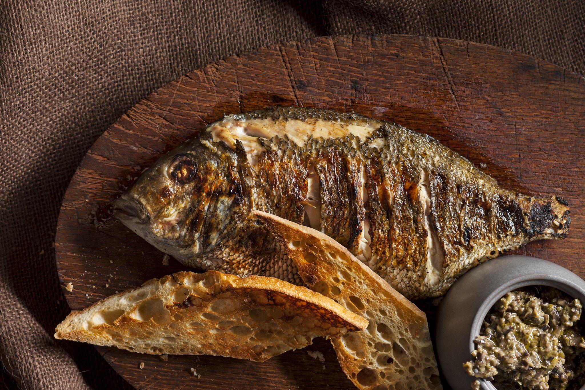 Recipe: Grilled Fish with Tapenade