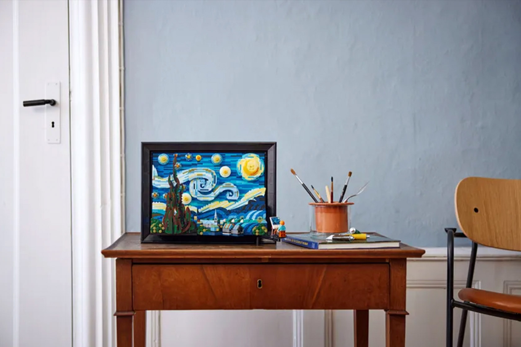 Lego is releasing a "Starry Night" kit in collaboration with MoMA