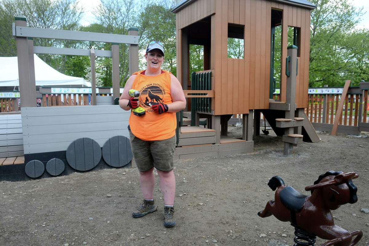 Monroe playground at Wolfe Park ‘99 percent’ done, leaders say