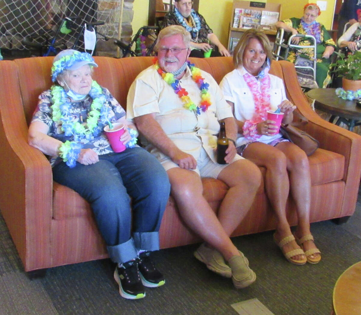 Stillwater Senior Living celebrates expansion with luau party