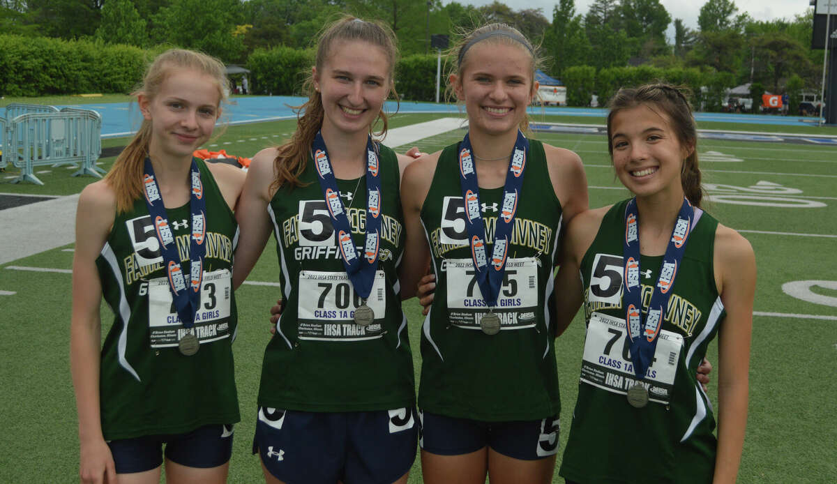 Father McGivney girls track ranked No. 1 in state