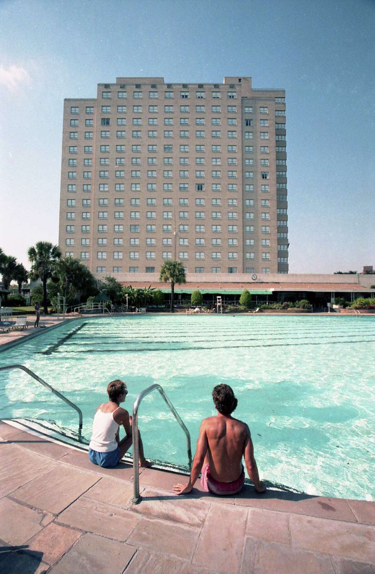 The gazebo from Houston's legendary Shamrock hotel is for sale ...