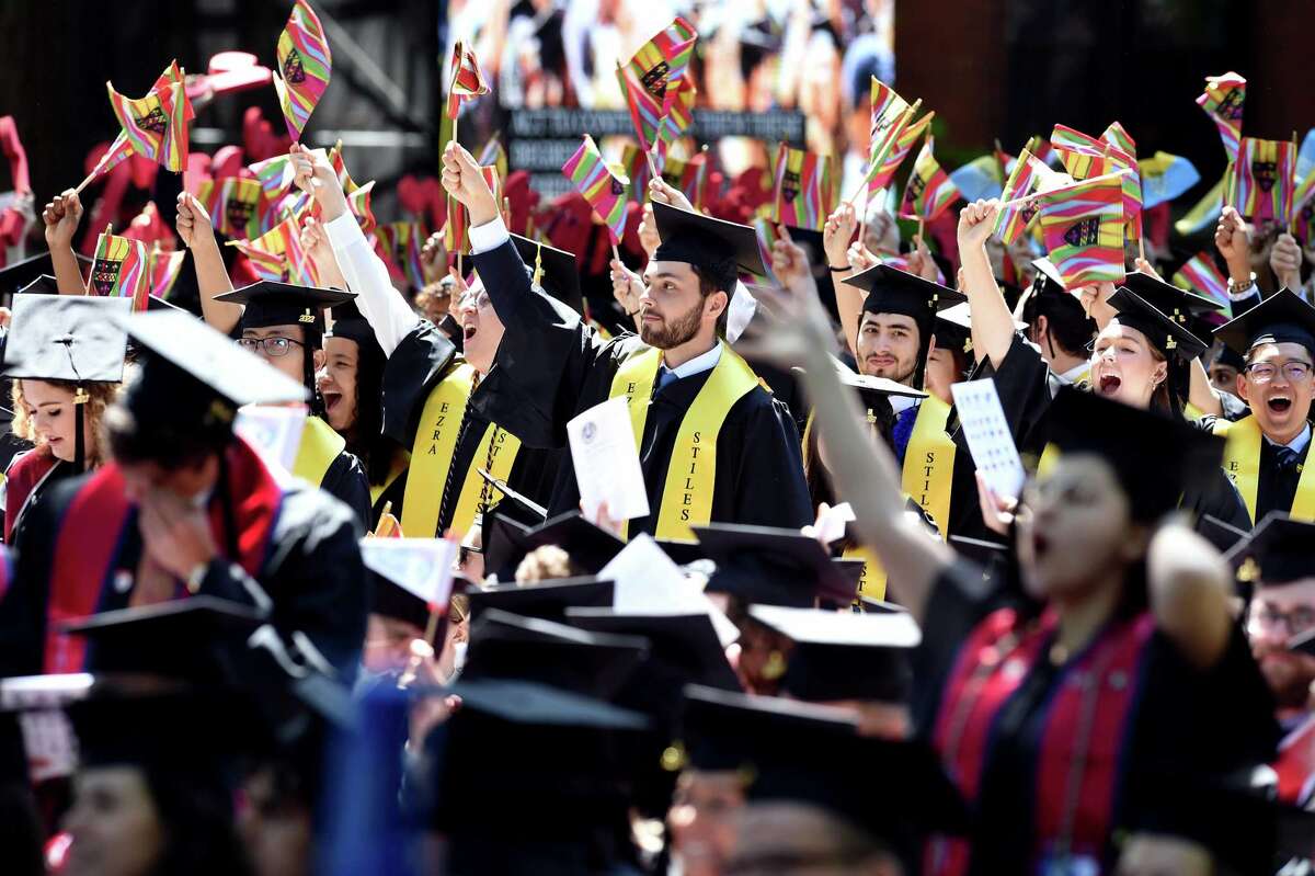Yale’s graduation back again with grads, family and grandeur