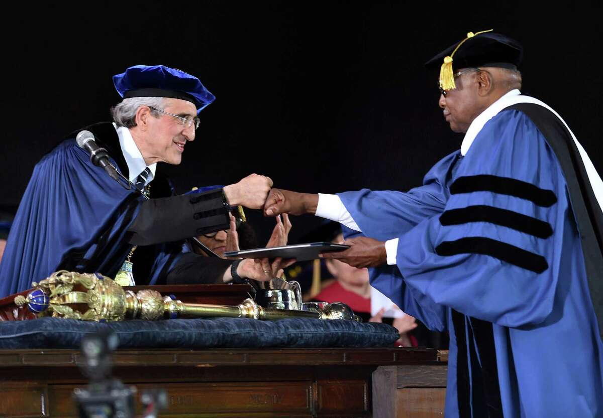 Yale’s graduation back again with grads, family and grandeur