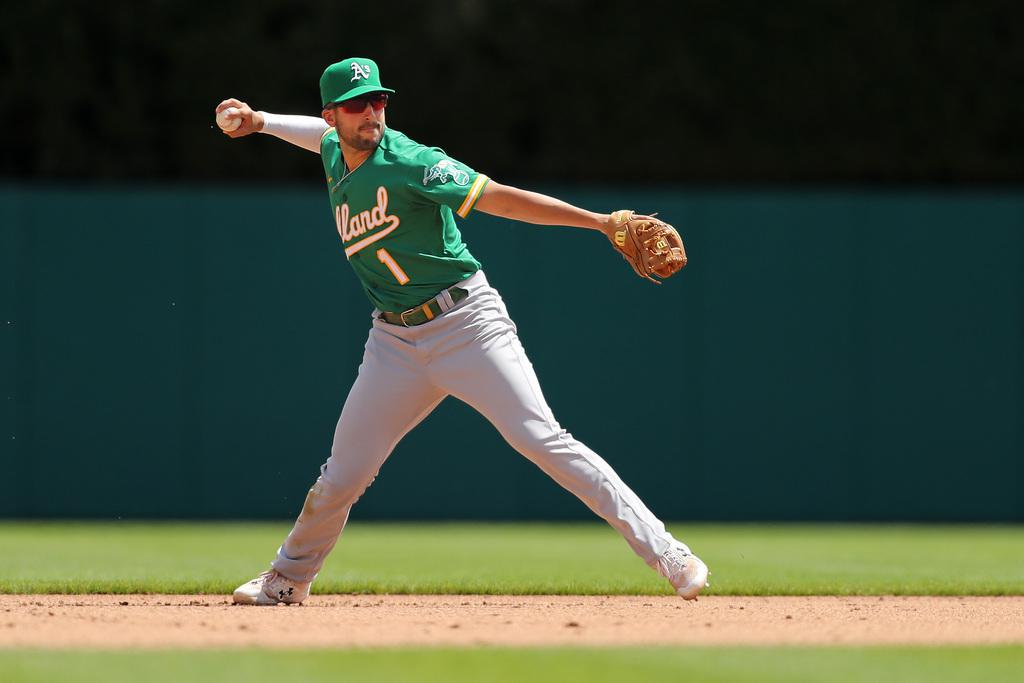 Kevin Smith giving A’s strong defense at third base