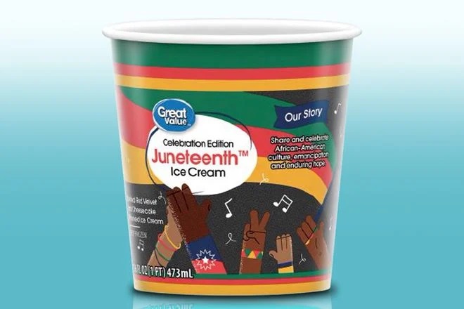 Walmart pulls Juneteenth special-edition ice cream after social media ...