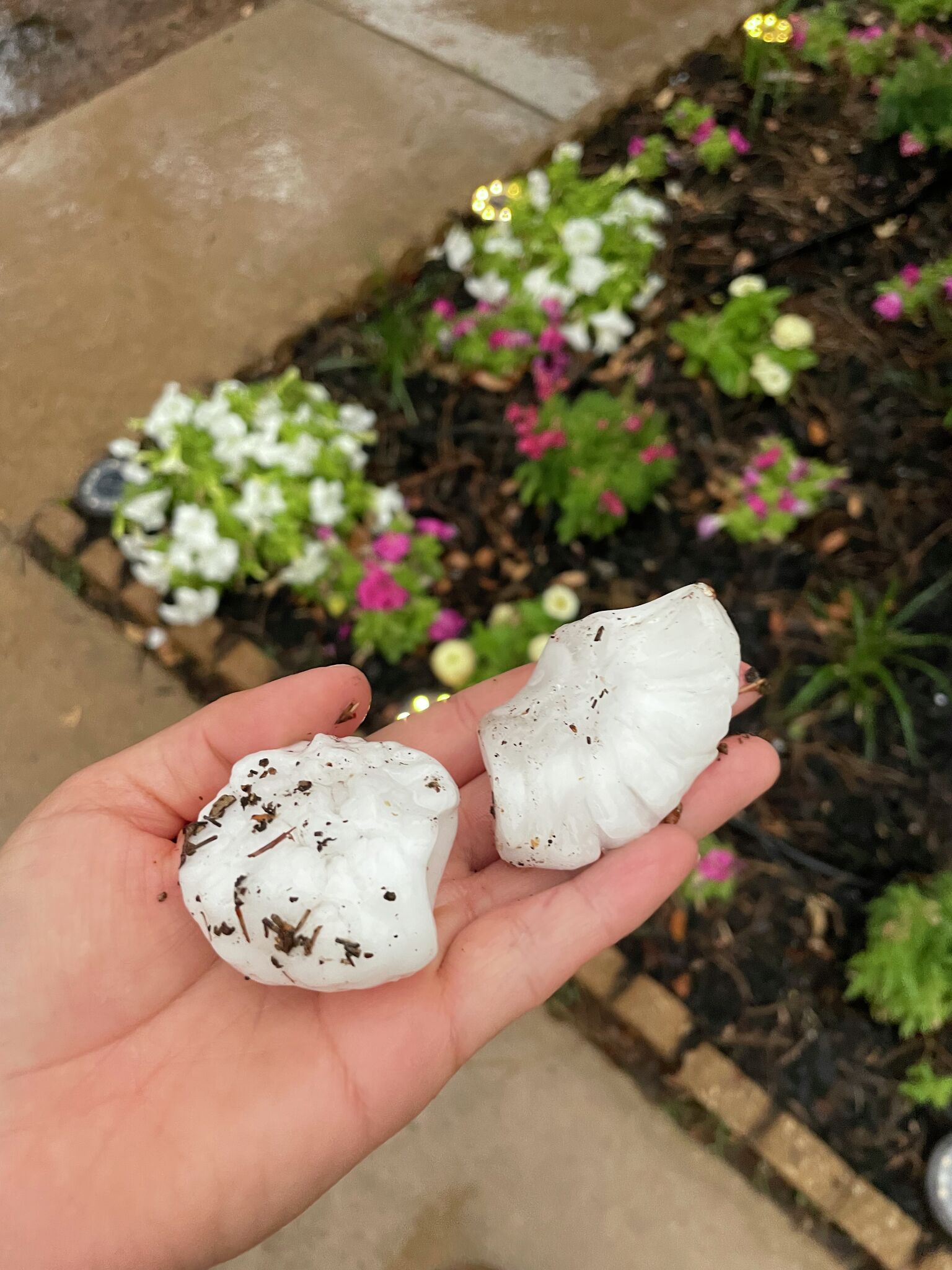 National Weather Service: 'Baseball' sized hail reported in Midland ...
