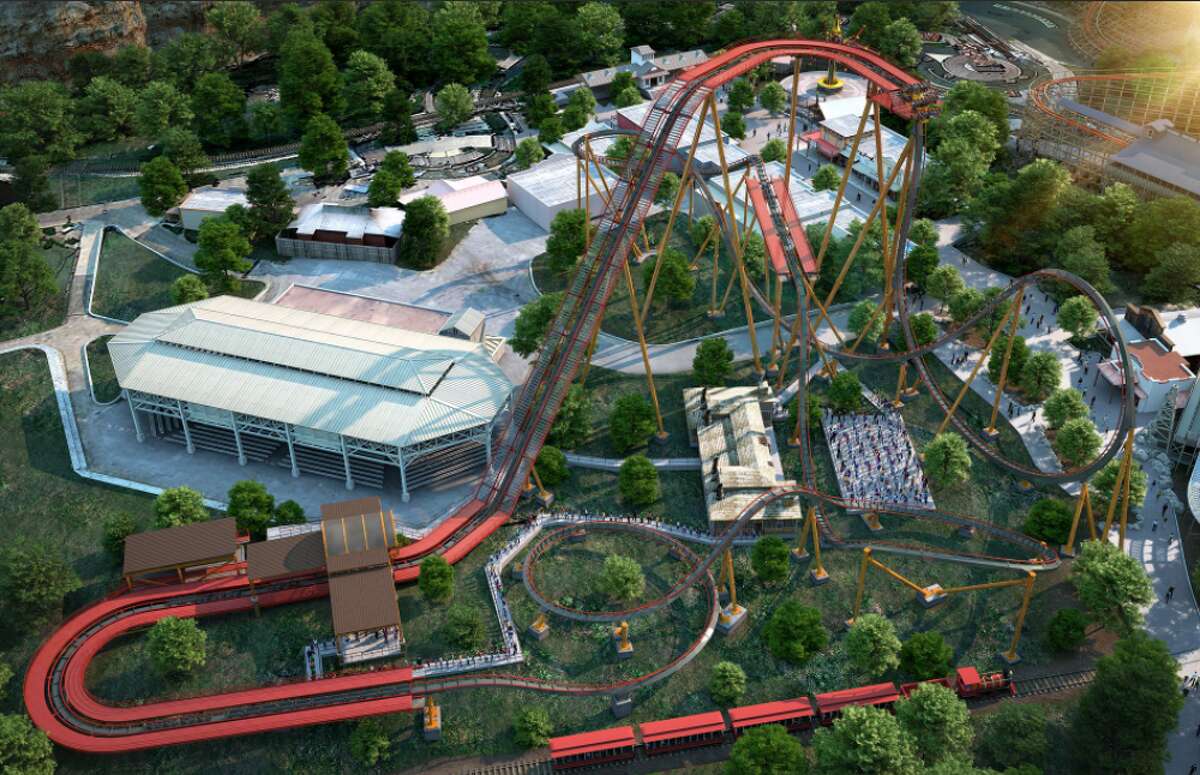 'World's steepest dive coaster' debuts July 30 at Six Flags Fiesta Texas