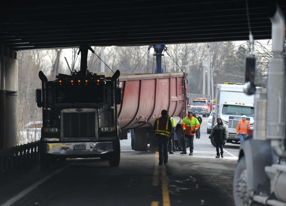 Trucks hitting low bridges costs New York millions