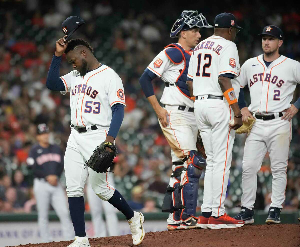 Houston Astros pitchers combine for win over Cleveland Guardians
