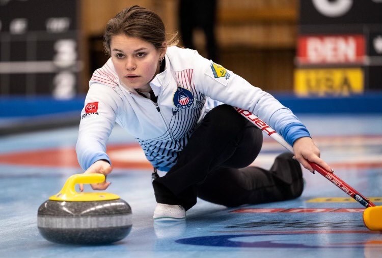 Dow's Delaney Strouse wins bronze at world junior event in Sweden