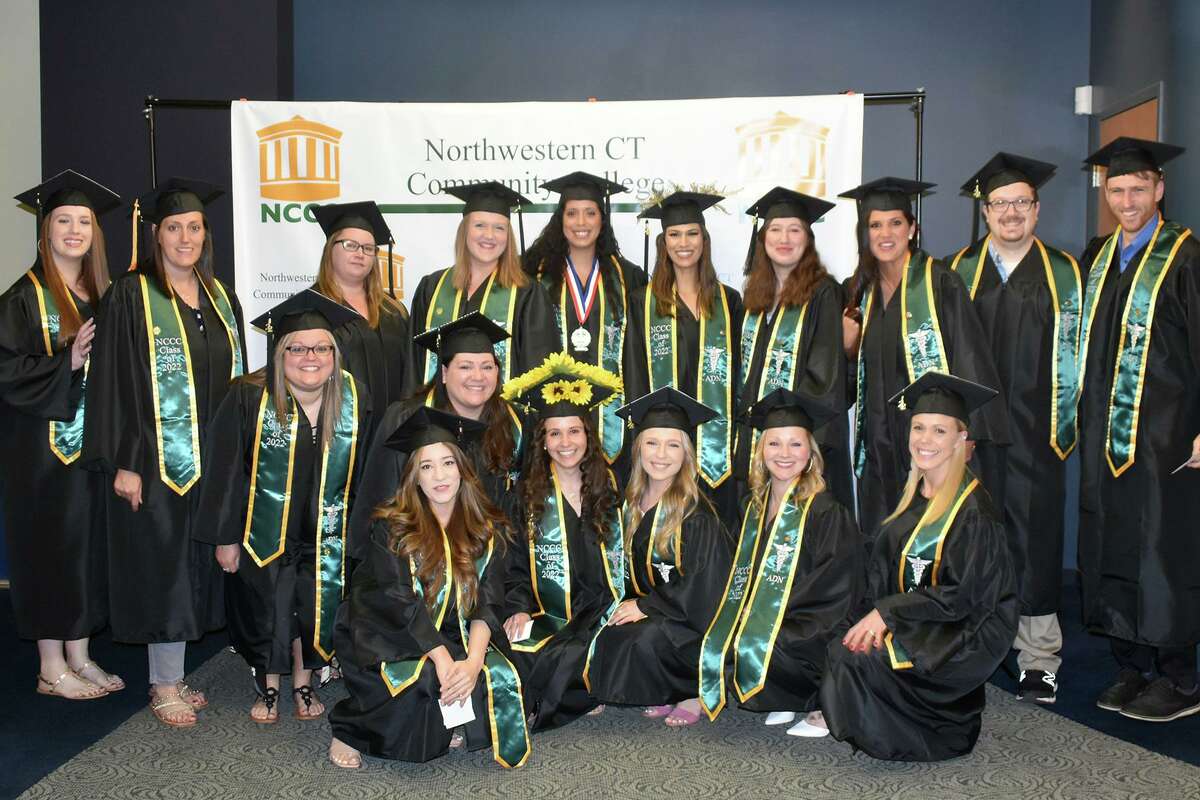 Northwestern CT Community College graduates celebrate at the Warner Theatre