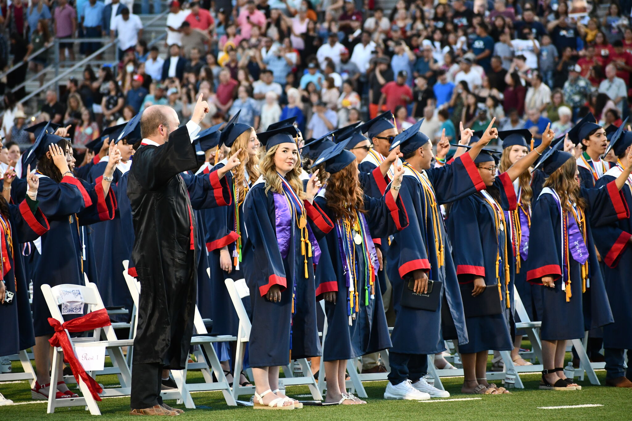 Plainview 2022 graduates walk the stage