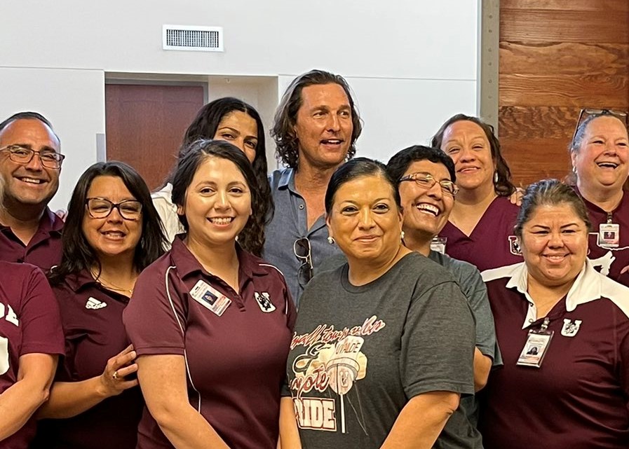 Matthew McConaughey returns to hometown of Uvalde to pay respects to ...