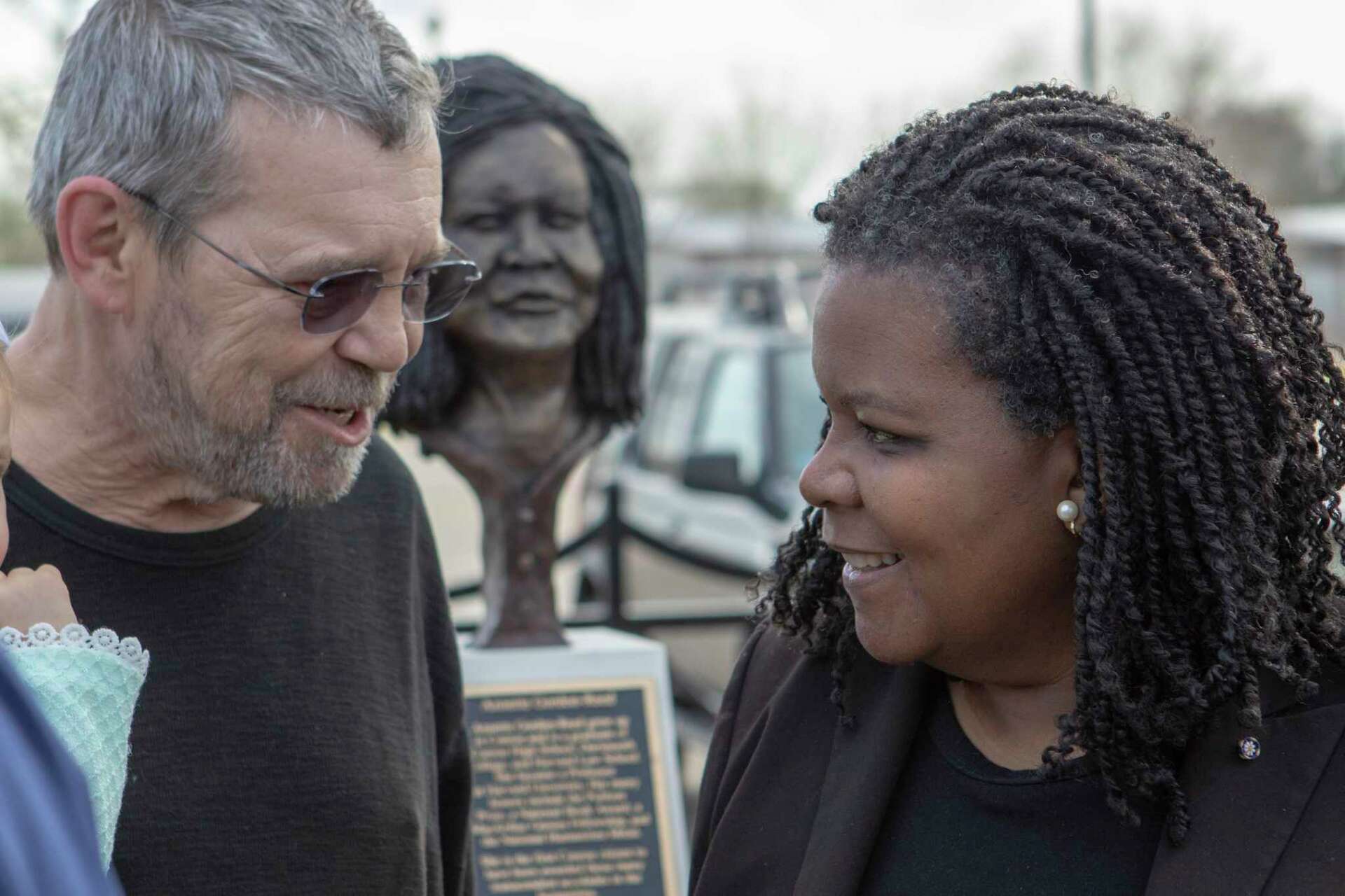 Mary McCoy statue: Conroe radio host focus of local fundraising effort