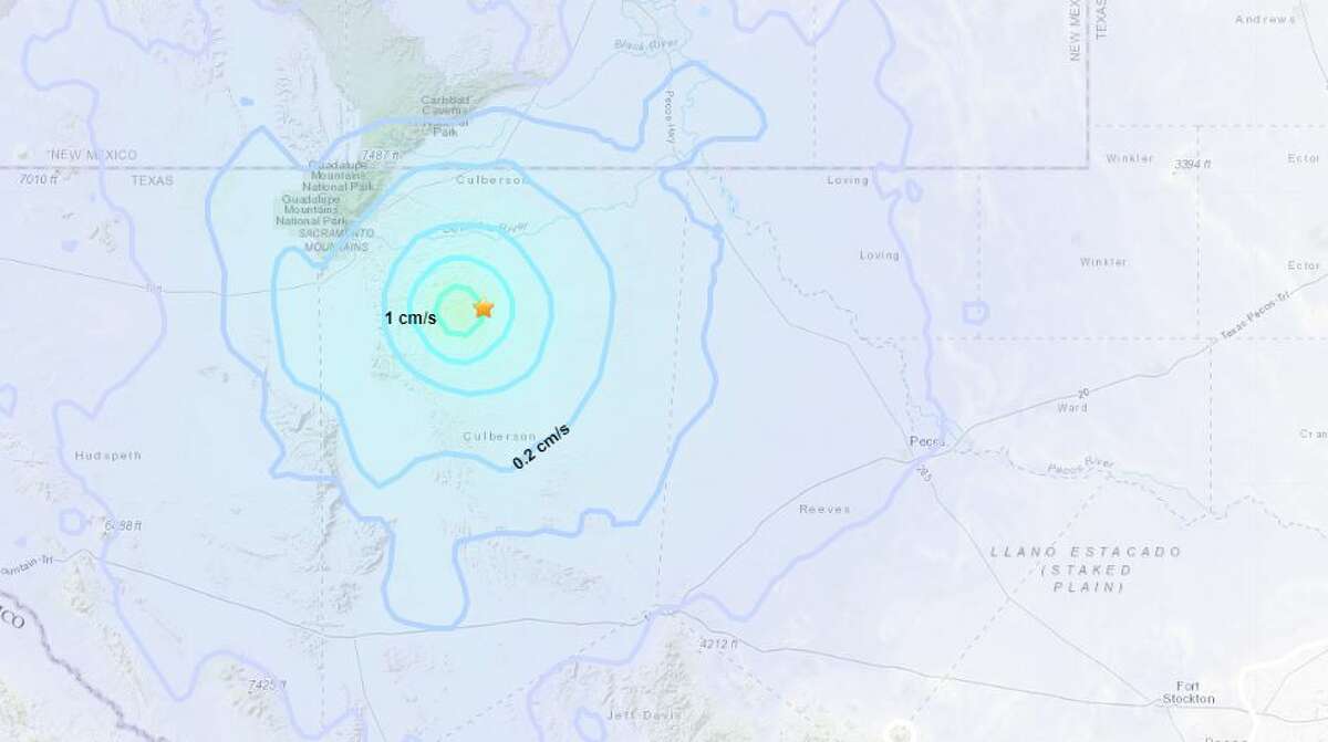USGS: Two West Texas quakes among strongest in state history