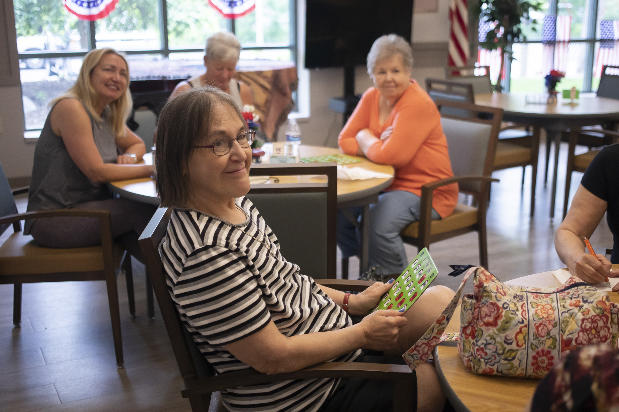 Midland County senior center locations and July events