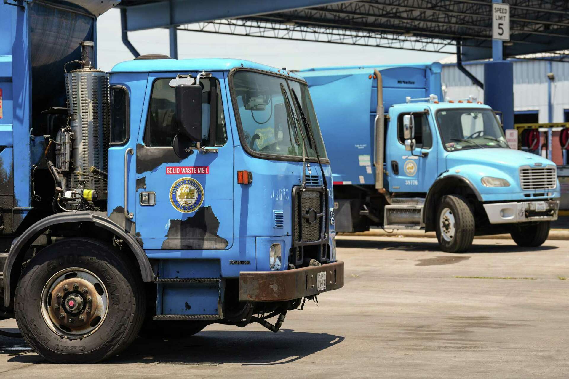 The city owns a recycling plant in southwest Houston. It can’t use it.