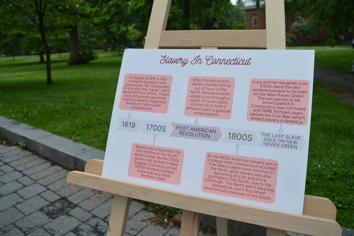 Connecticut project lays stones to commemorate former enslaved people ...